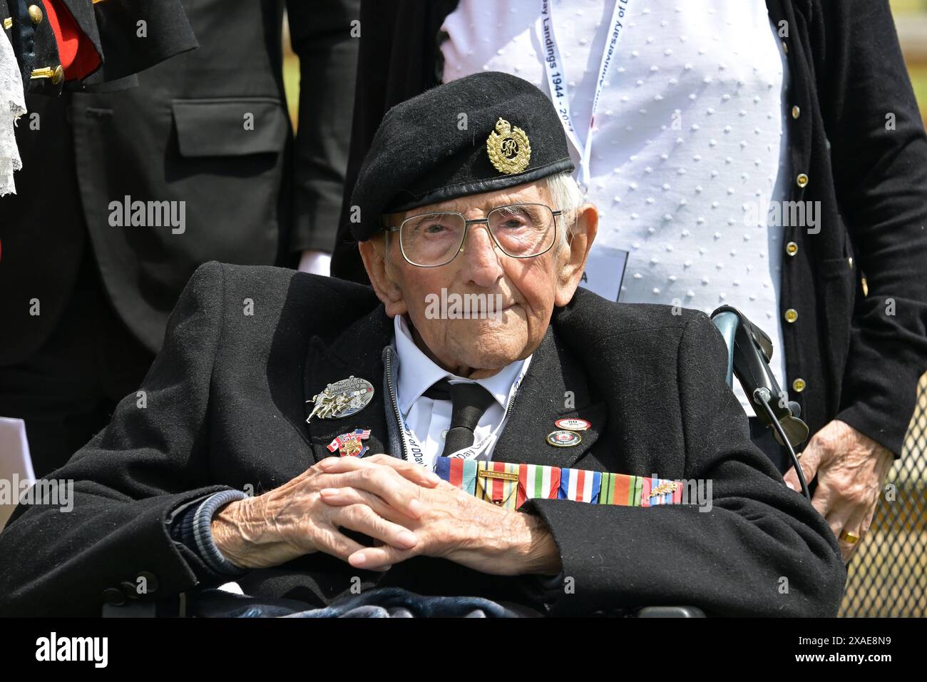 Rettendon Essex UK 6th June 2024. D-Day remembrance service at the ...