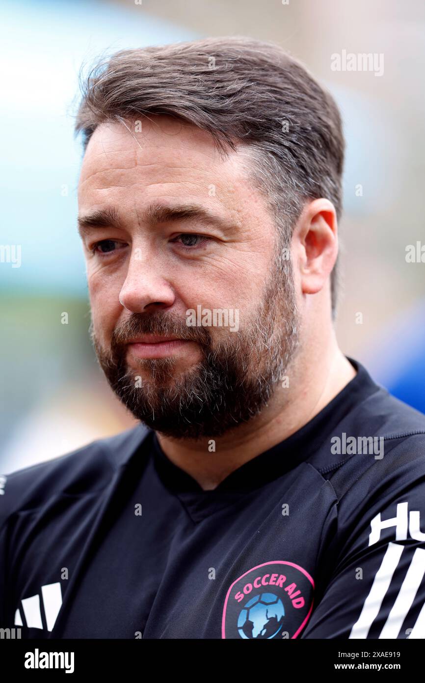 Jason Manford during a training session at Champneys Tring ahead of the ...