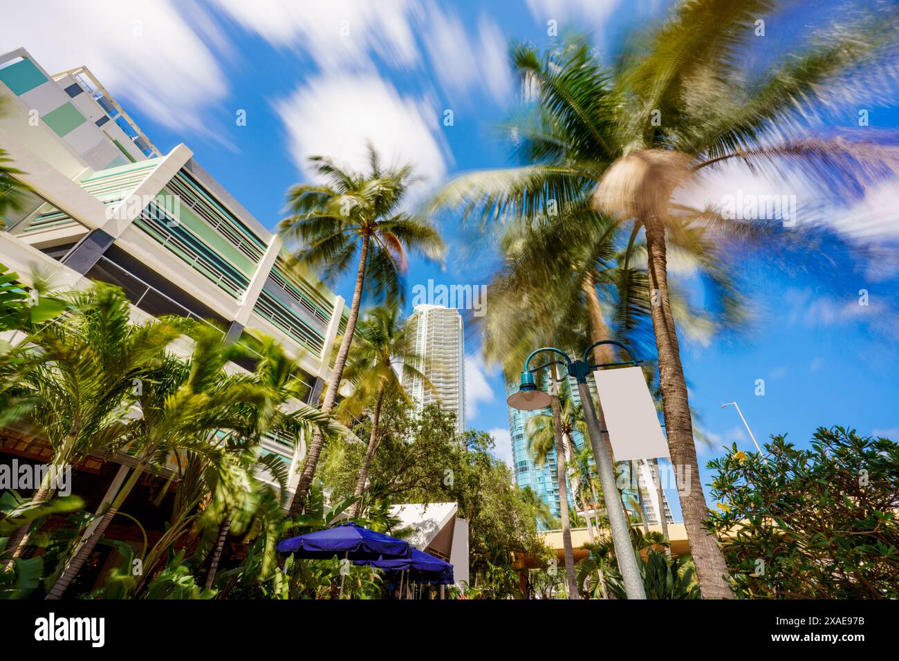 Fort Lauderdale Florida. Las Olas Riverwalk scene Summer 2024. Long ...