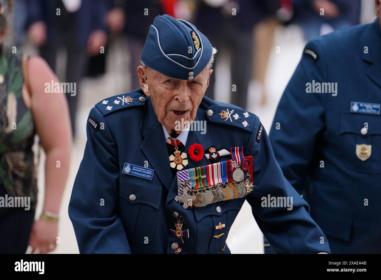 Canada's most decorated military veteran, Major-General Richard Rohmer ...