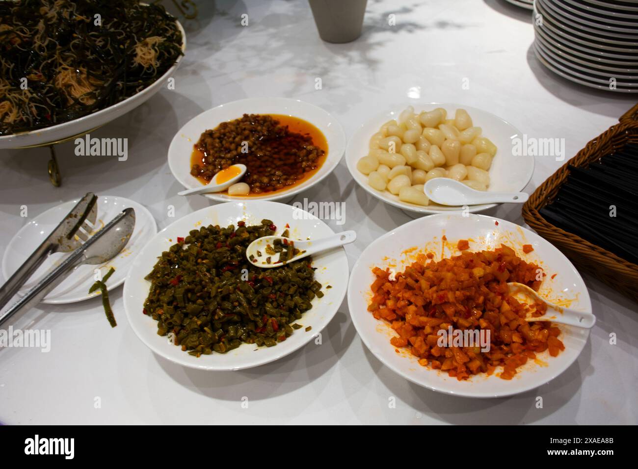 Traditional chinese food gourmet meal or local cuisine cultural tribe ...