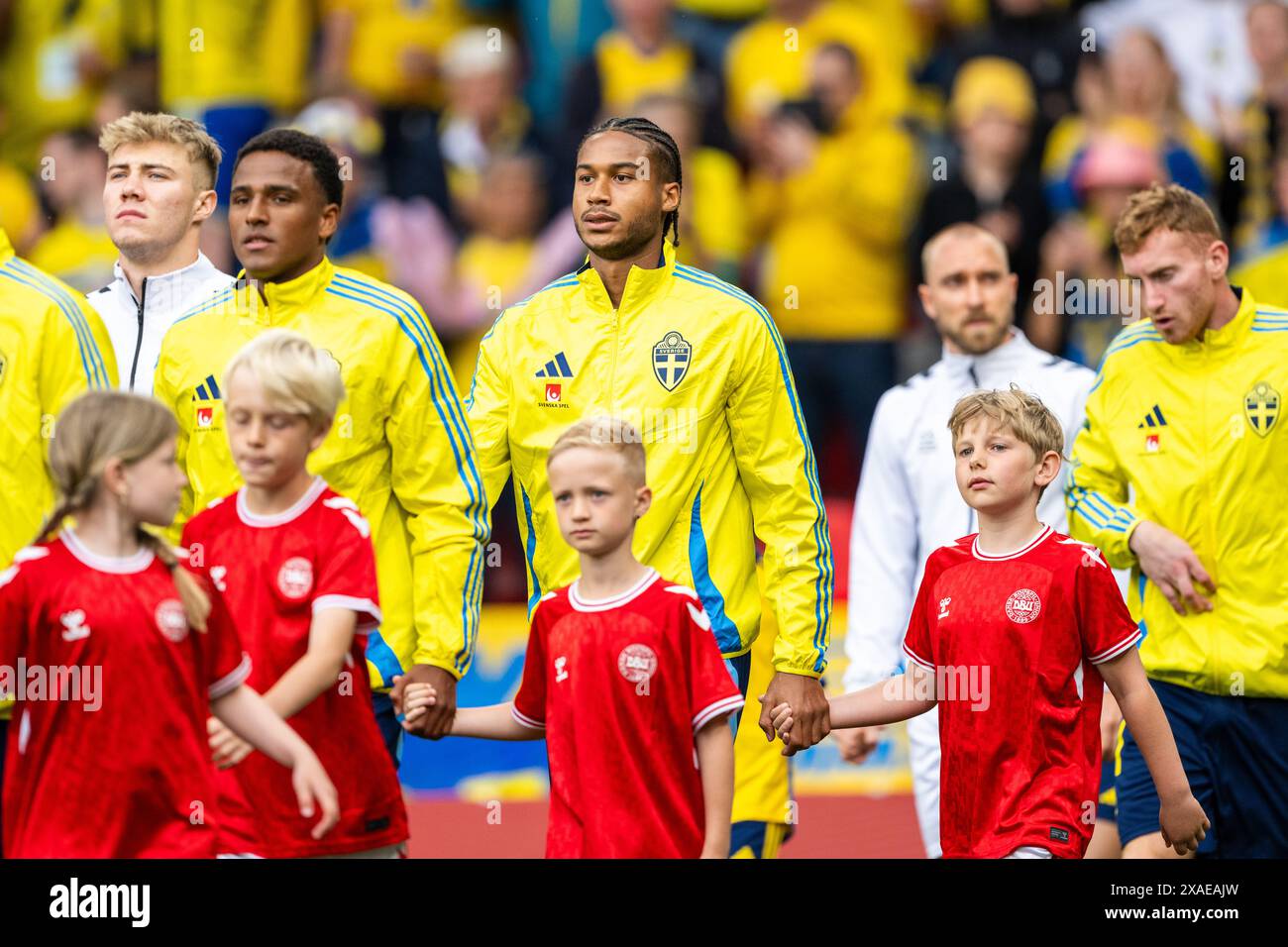 Copenhagen, Denmark. 05th, June 2024. Jens-Lys Cajuste of Sweden seen ...