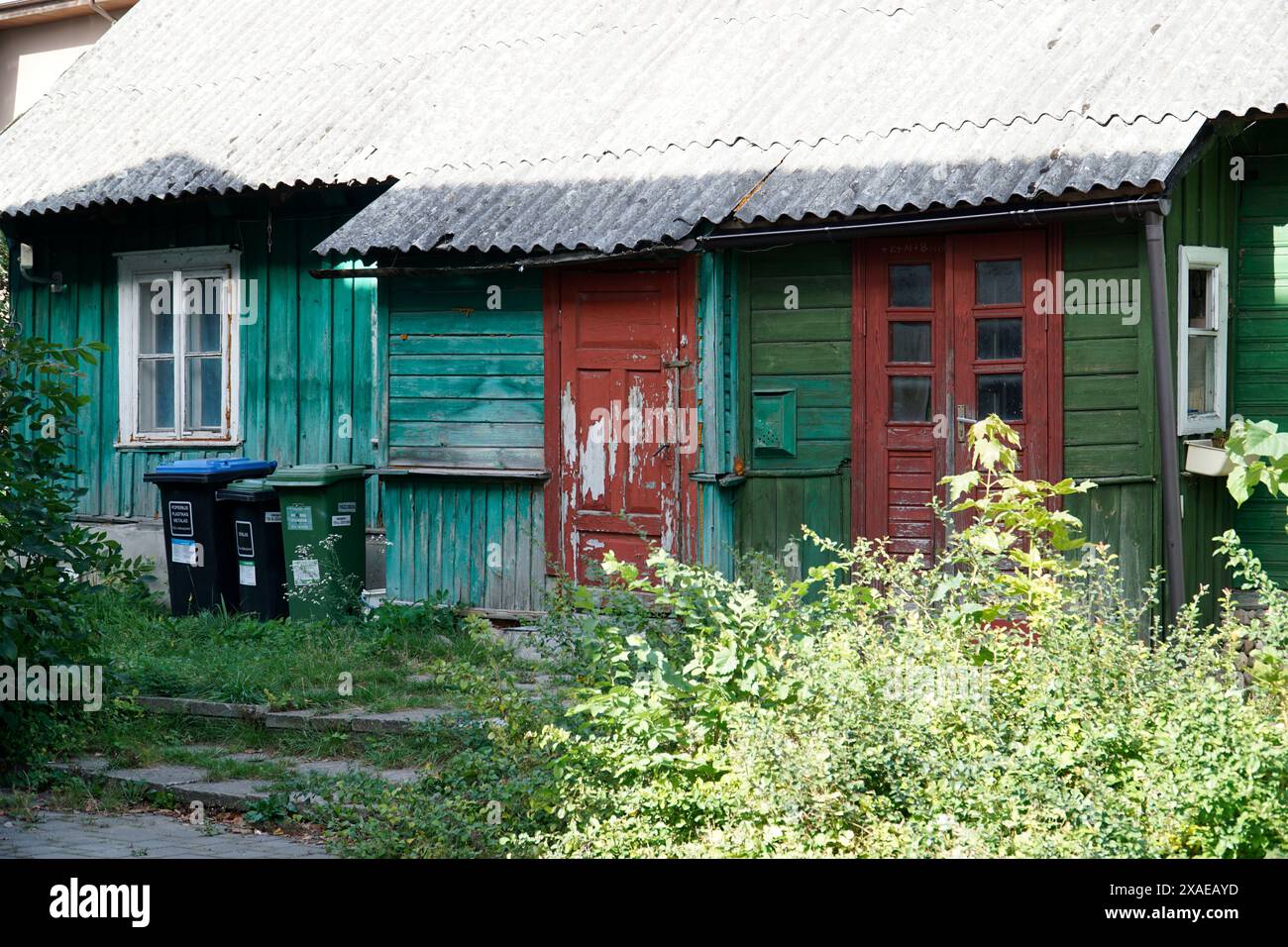 Trakai, Lithuania - September 9th 2023 - Traditional wooden Karaim ...