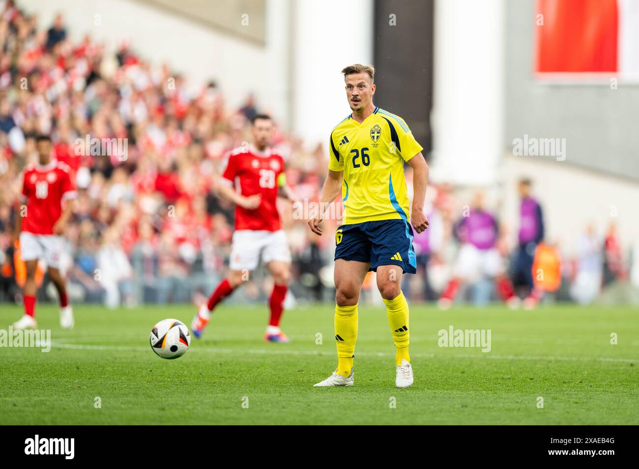 Copenhagen, Denmark. 05th June, 2024. Simon Olsson (26) of Sweden seen ...