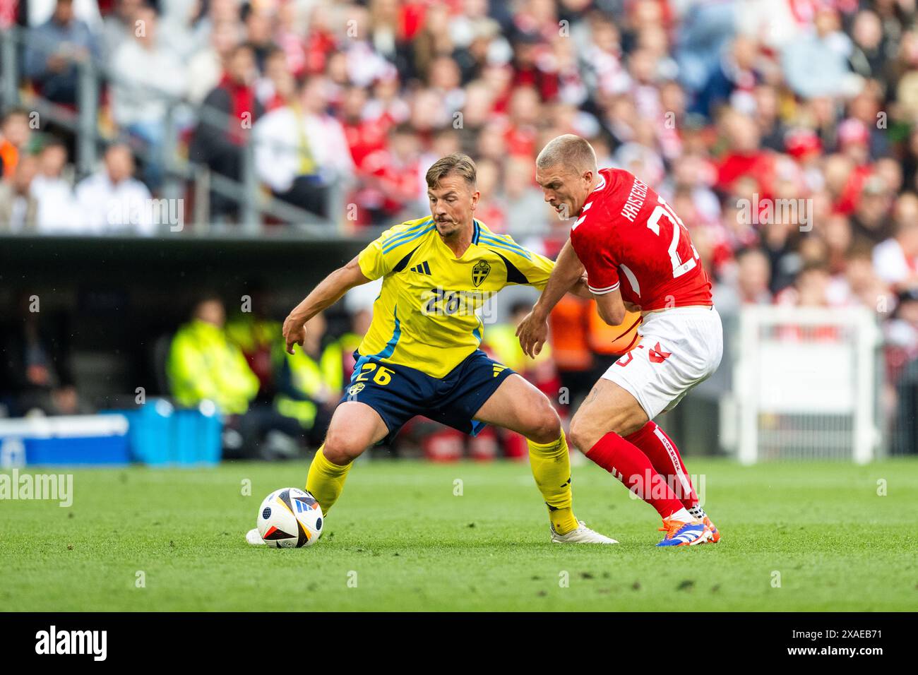 Copenhagen, Denmark. 05th, June 2024. Simon Olsson (26) of Sweden and ...