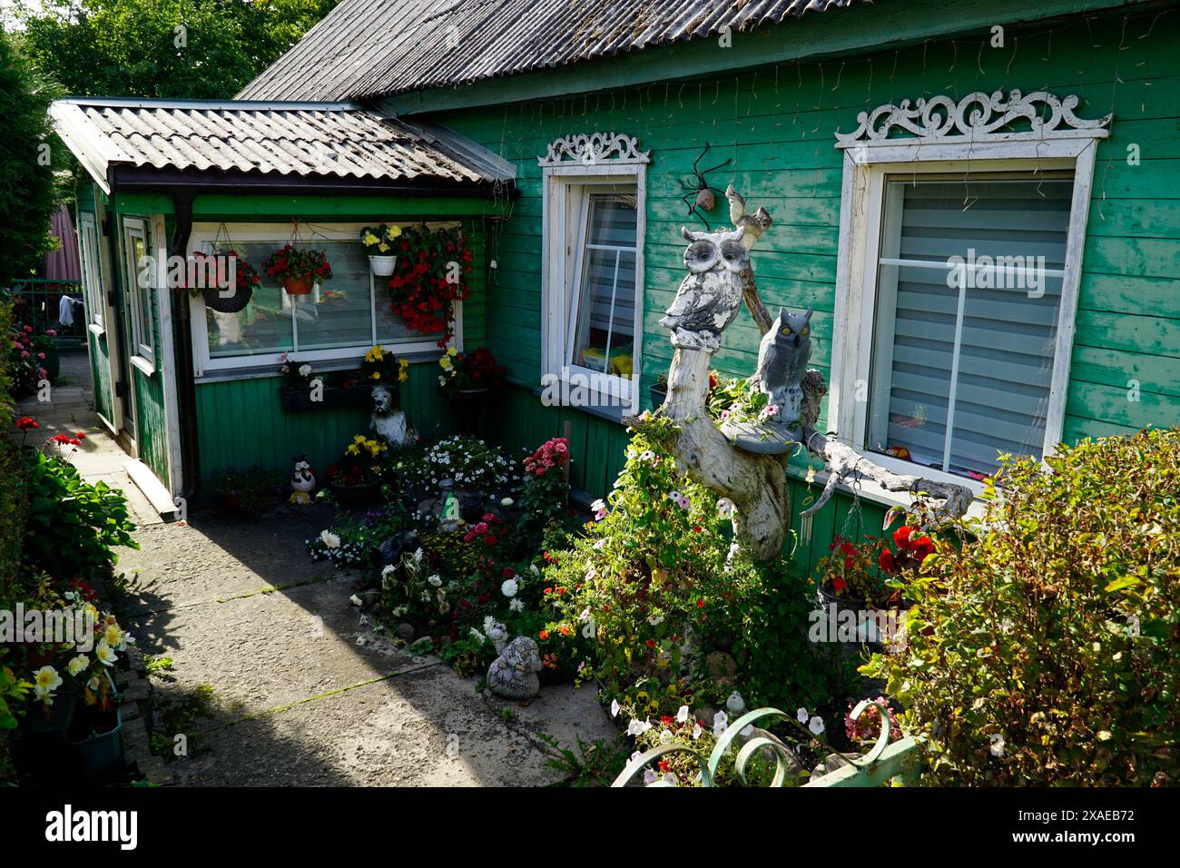 Trakai, Lithuania - September 9th 2023 - Traditional wooden Karaim ...