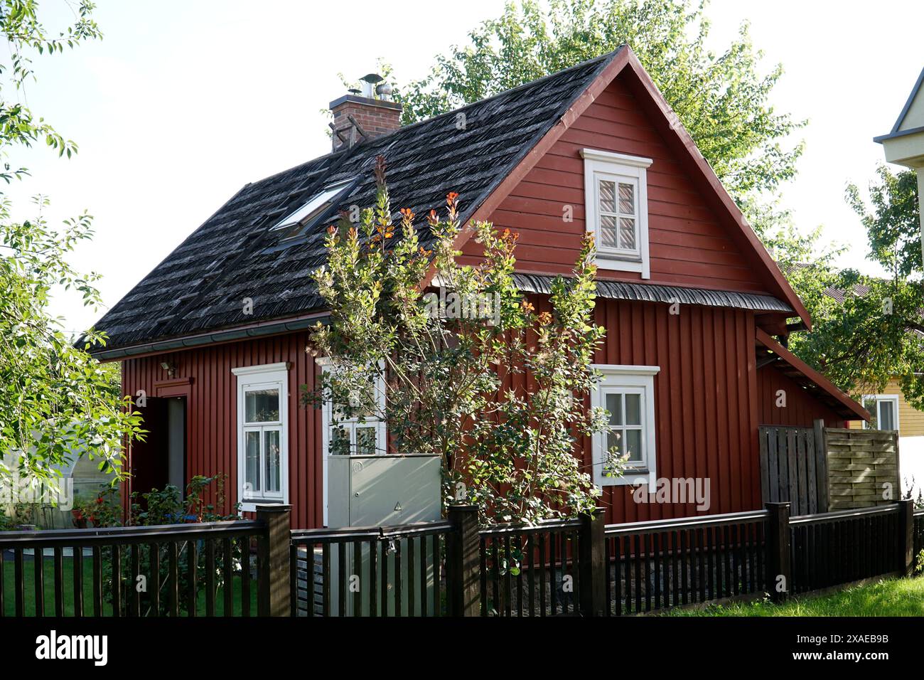 Trakai, Lithuania - September 9th 2023 - Traditional Karaim house ...