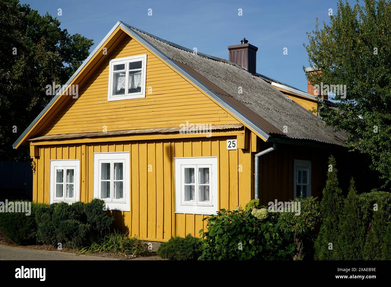 Trakai, Lithuania - September 9th 2023 - Traditional Karaim house ...