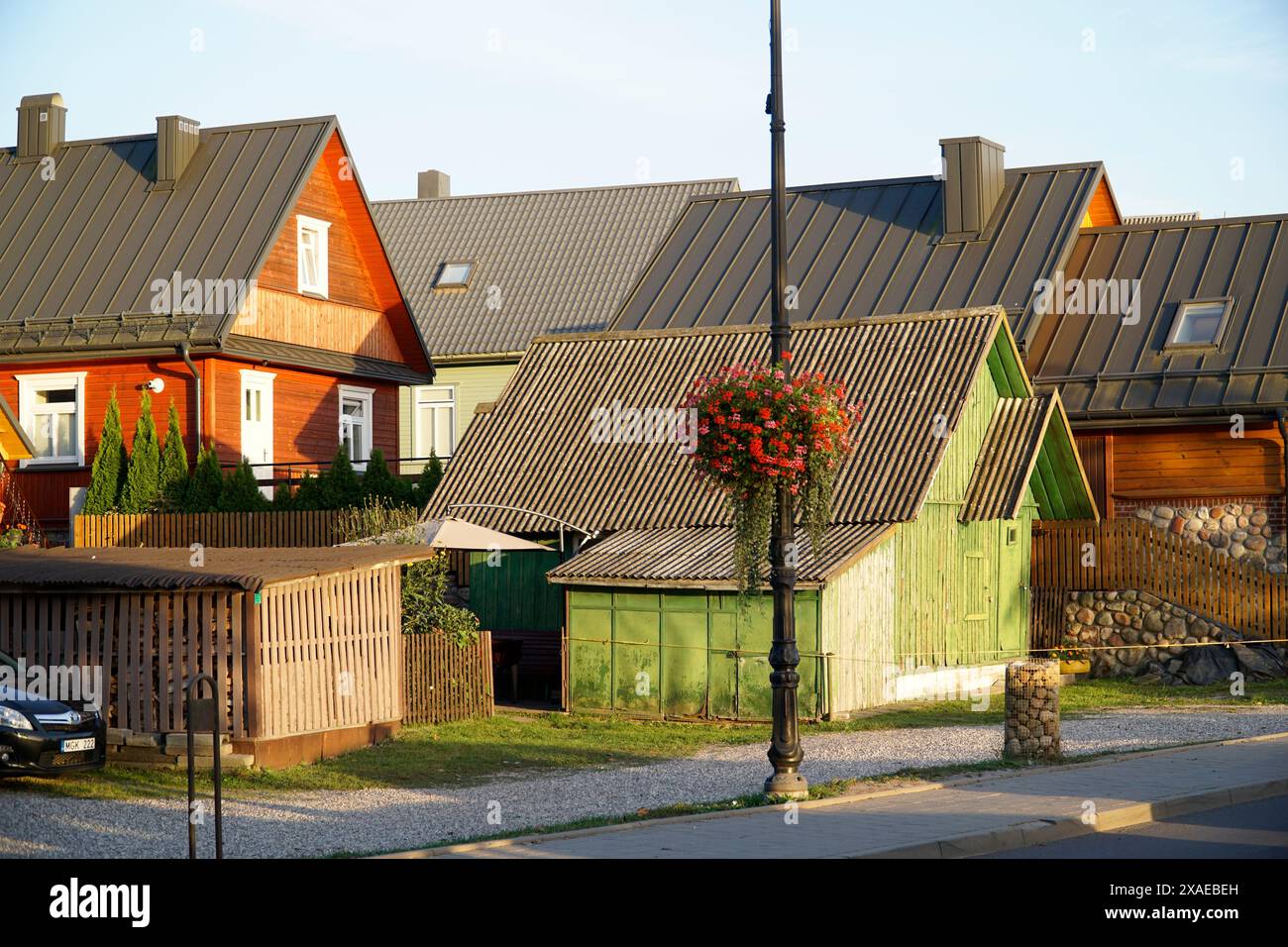 Trakai, Lithuania - September 9th 2023 - Traditional colorful Karaim ...