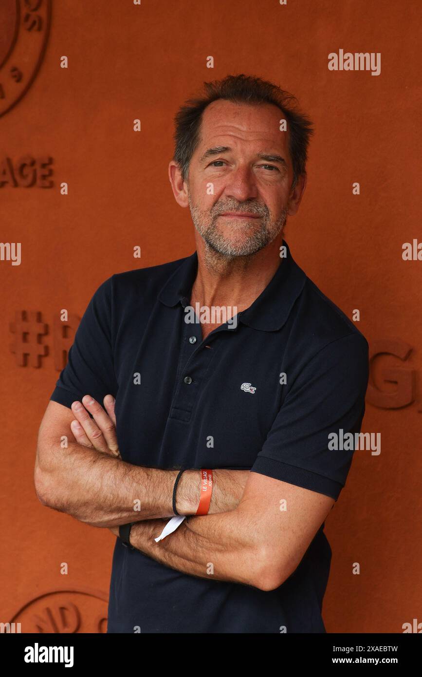Paris, France. 06th June, 2024. Stephane De Groodt in Stands during the ...