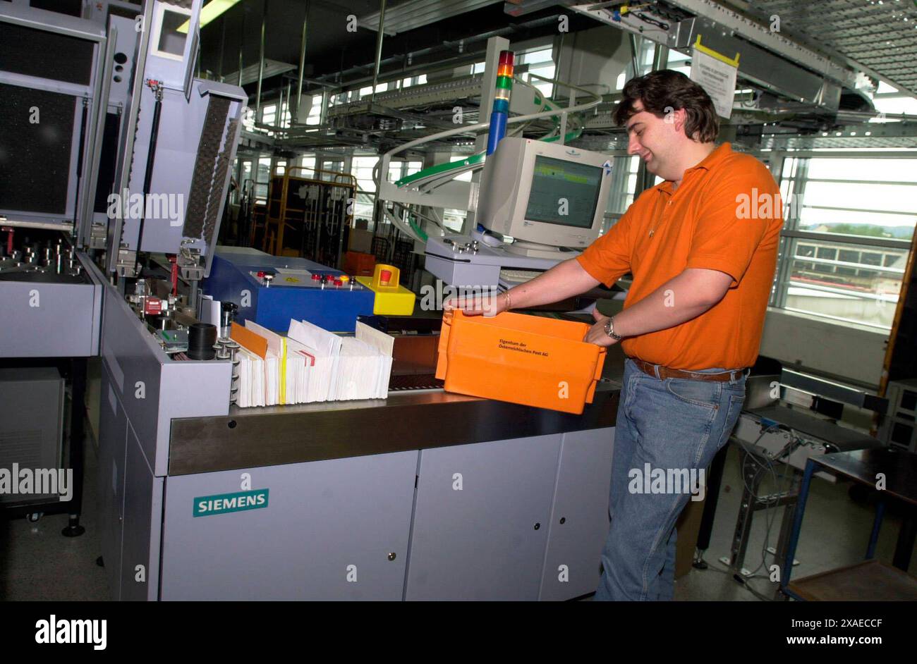 sorting system for letters and parcels for transportation sorting ...