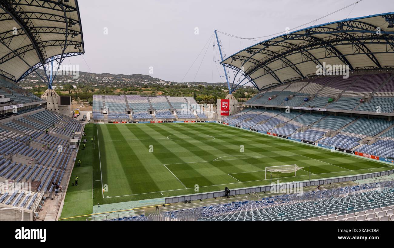 ALGARVE, PORTUGAL - 06 JUNE 2024: General view during the international ...
