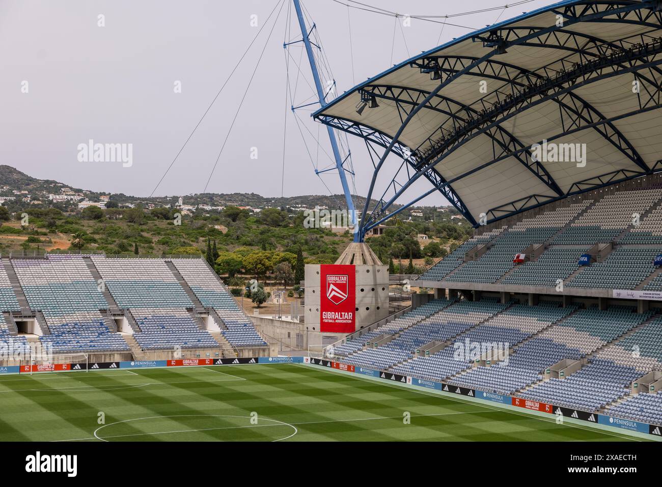 ALGARVE, PORTUGAL - 06 JUNE 2024: General view during the international ...