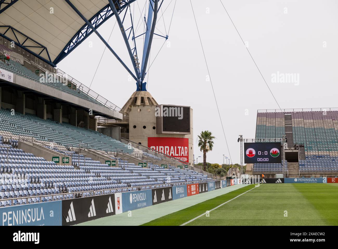ALGARVE, PORTUGAL - 06 JUNE 2024: General view during the international ...