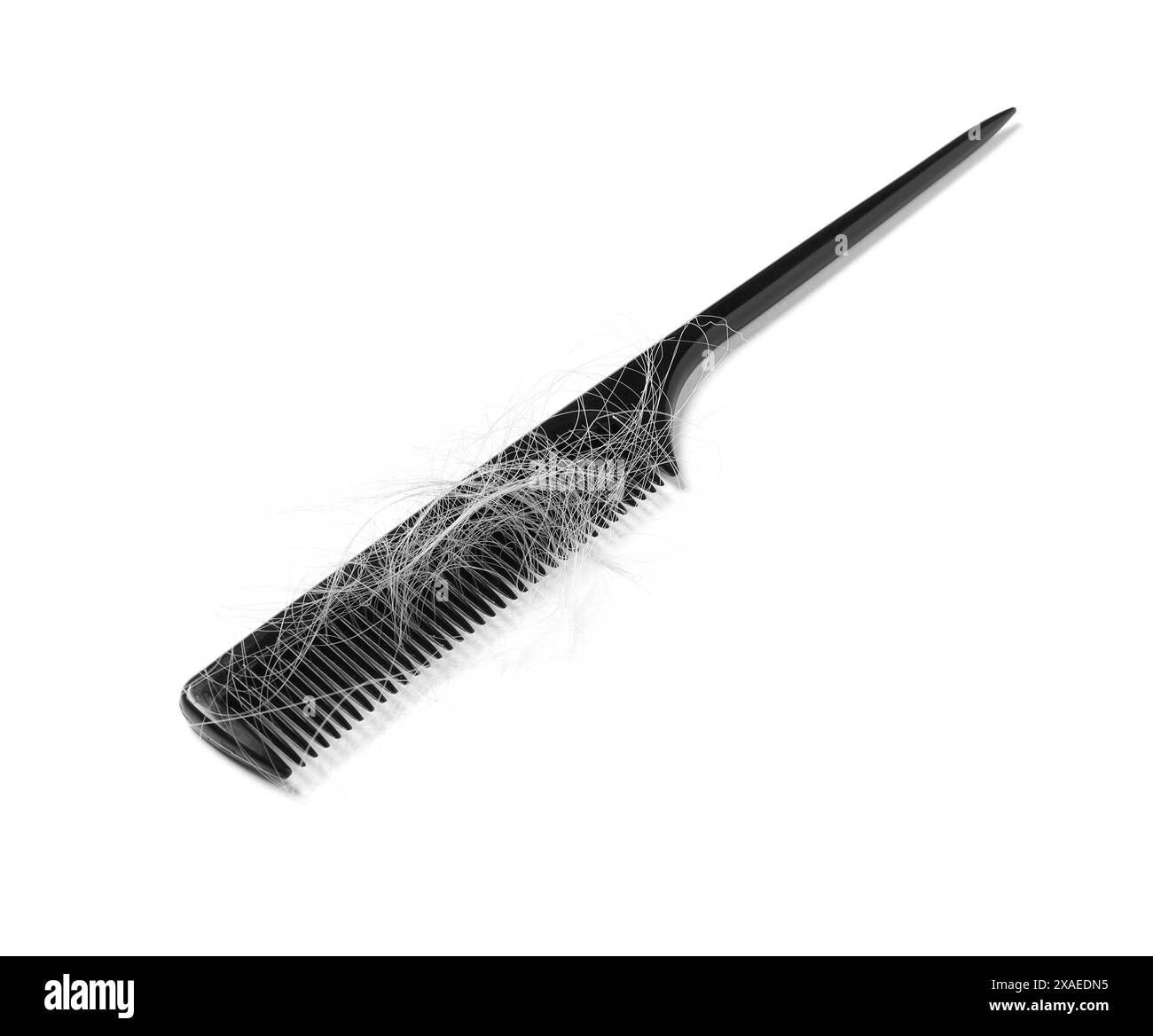 Comb brush lost hair Cut Out Stock Images & Pictures - Alamy