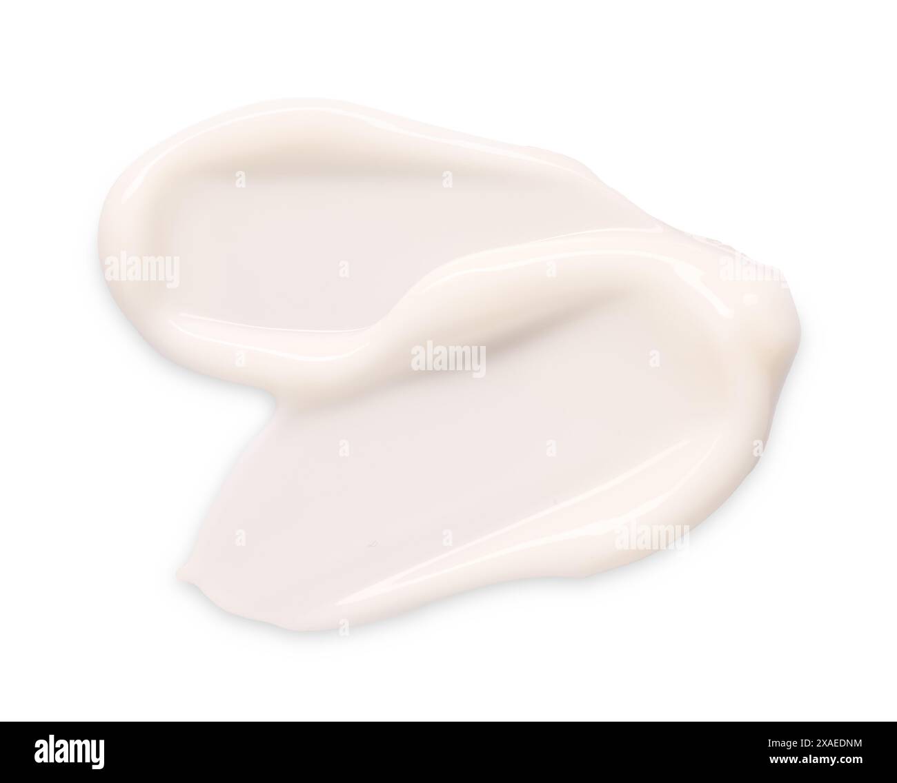 Sample smear white cream face hi-res stock photography and images - Alamy