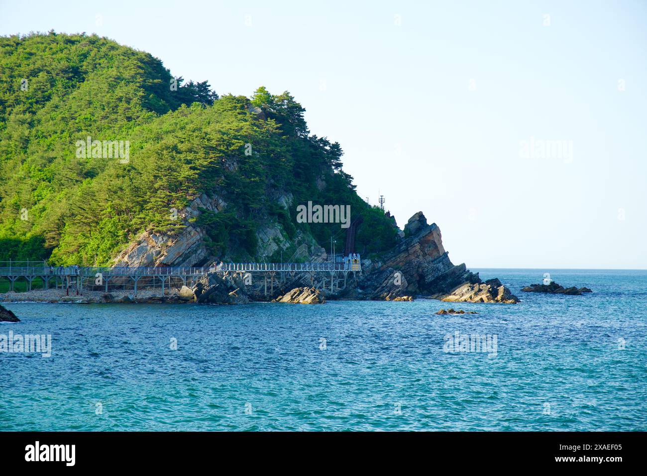 Gangneung City, South Korea - May 18, 2024: The Jeongdong Simgok Sea ...
