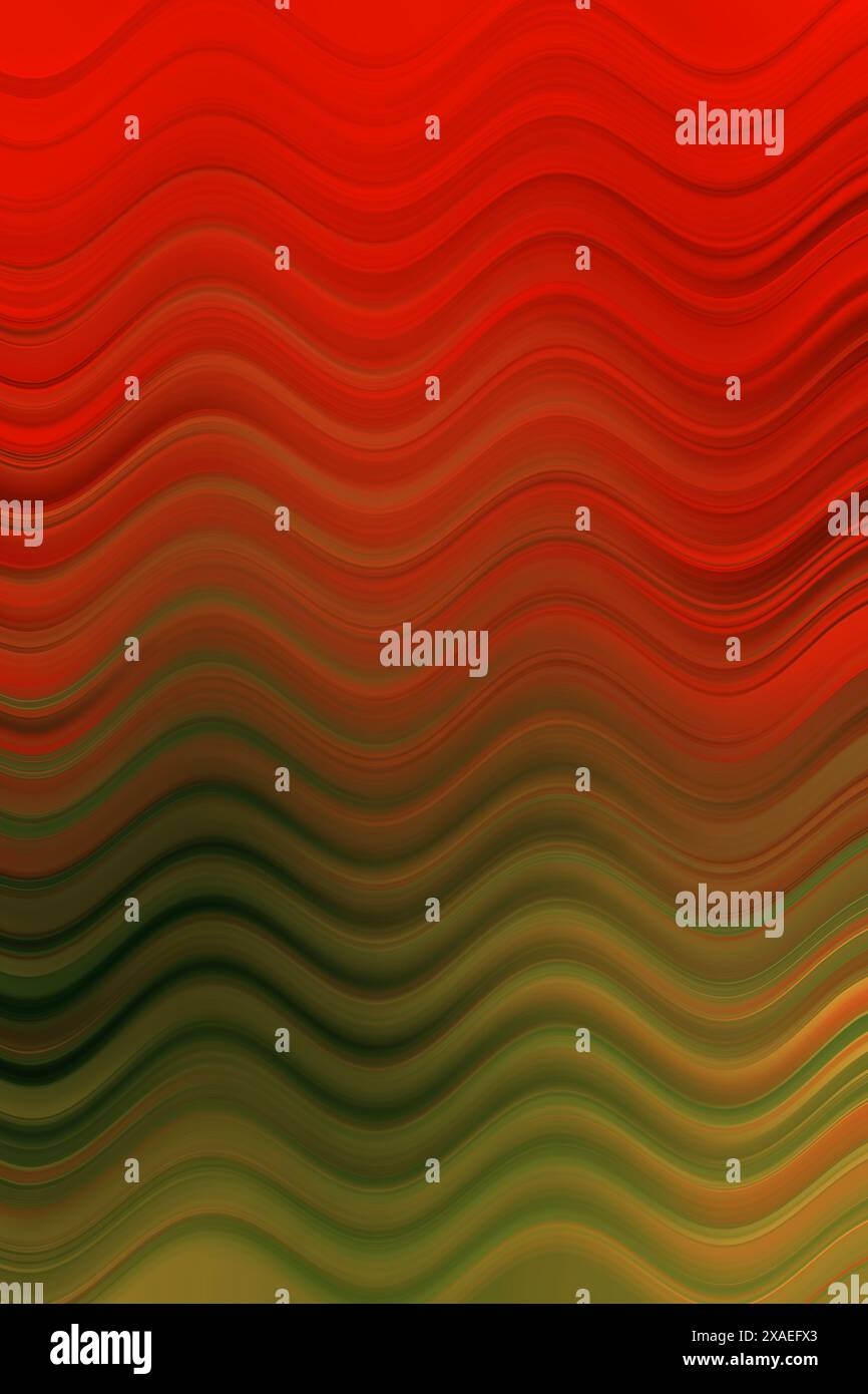 green and red gradient background. Colorful waves Stock Photo - Alamy