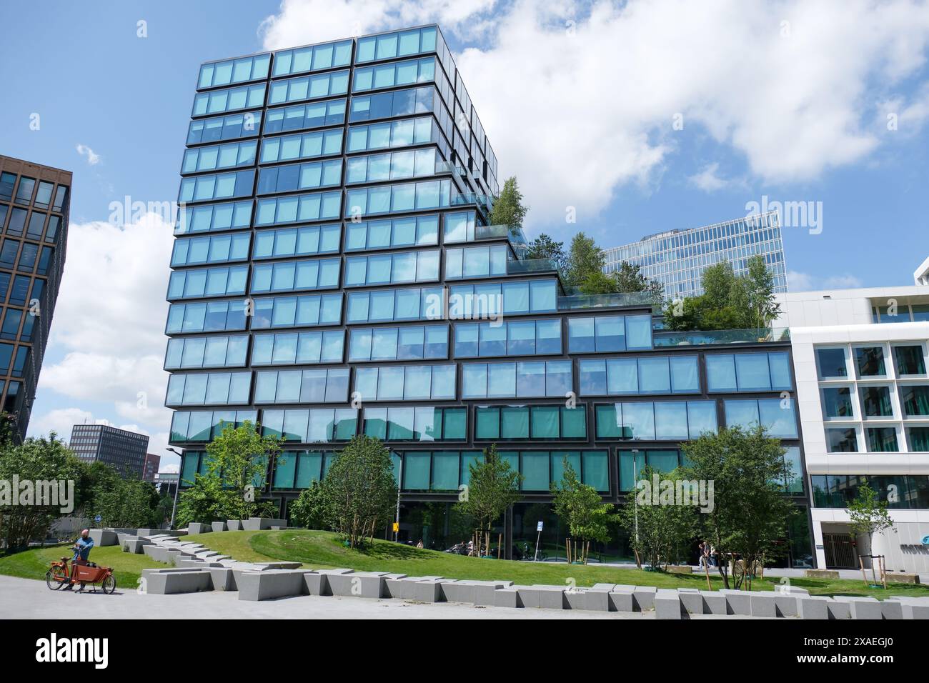 The Netherlands Amsterdam. Terrace Tower office complex by ...
