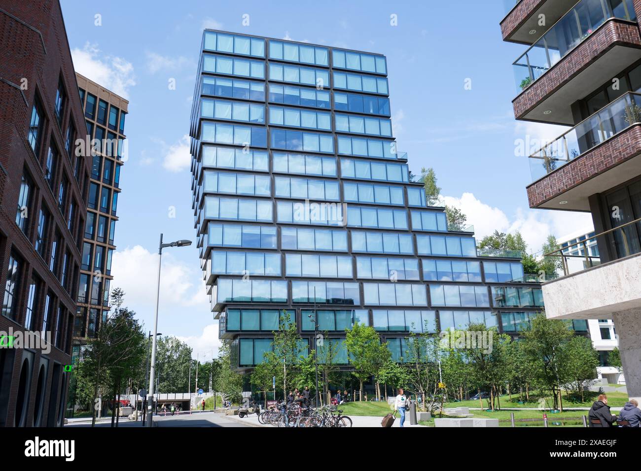 The Netherlands Amsterdam. Terrace Tower office complex by ...