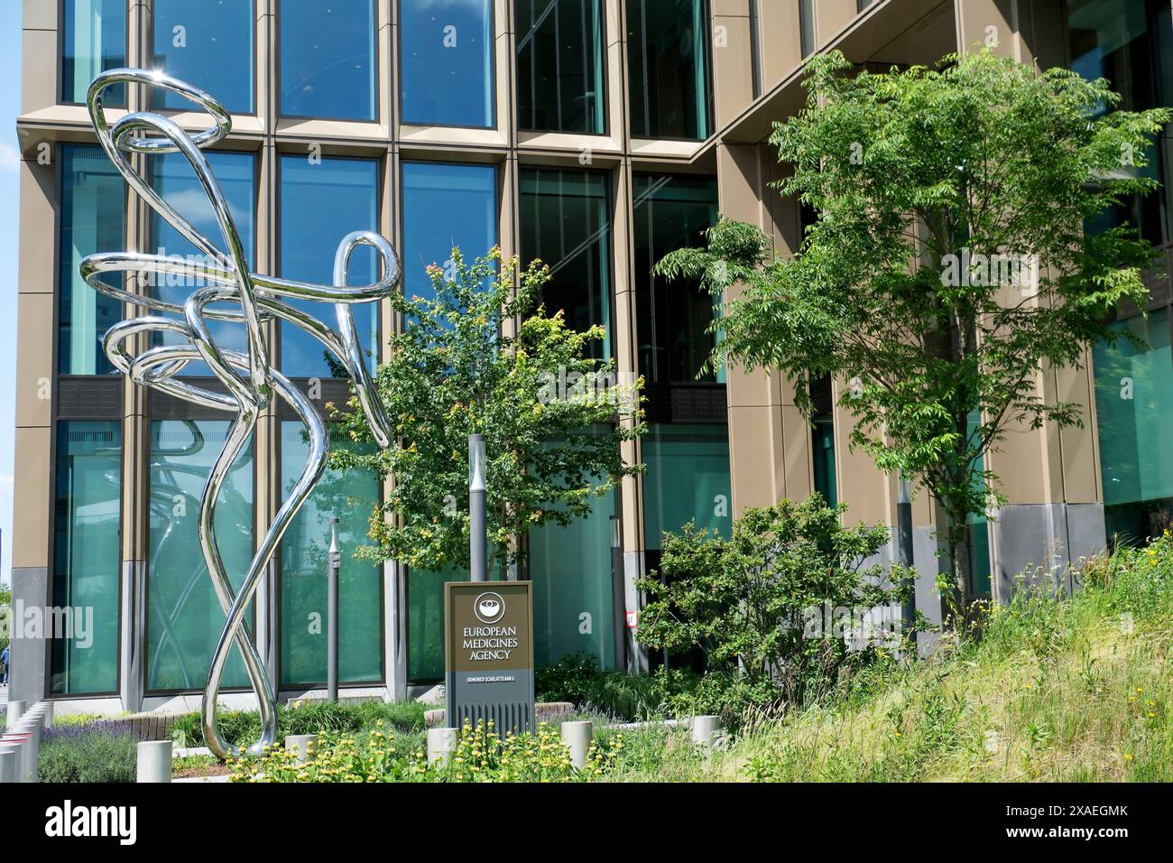 The Netherlands Amsterdam. The EMA (European Medicines Agency) office ...
