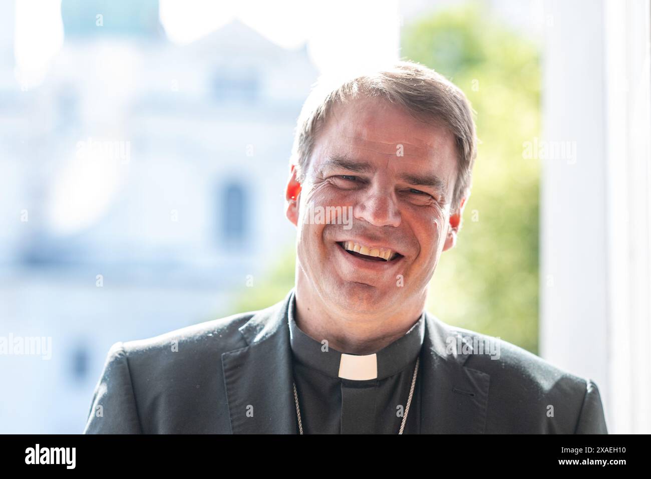 Passau, Germany. 06th June, 2024. Stefan Oster, Bishop of Passau ...