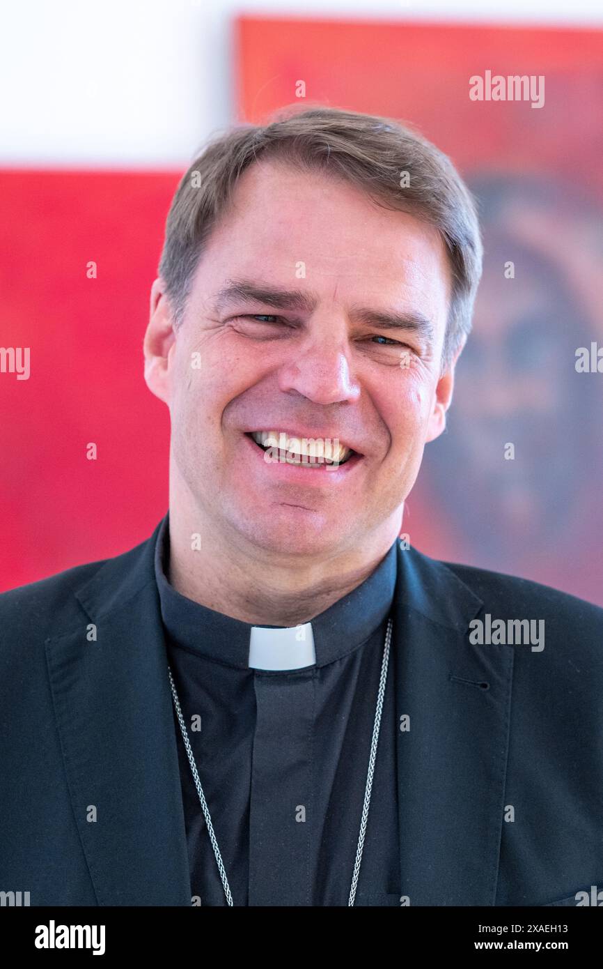 Passau, Germany. 06th June, 2024. Stefan Oster, Bishop of Passau ...