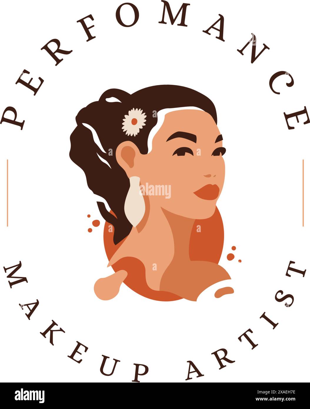 Asian artist girl paint Cut Out Stock Images & Pictures - Alamy