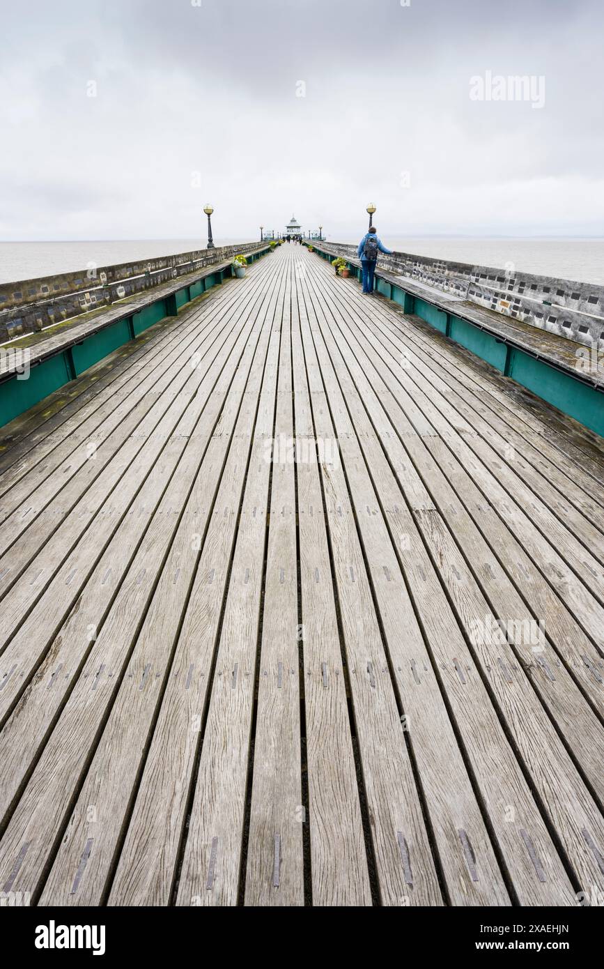 Clevedon Pier, Somerset, opened 1869 and the most beautiful pier in ...