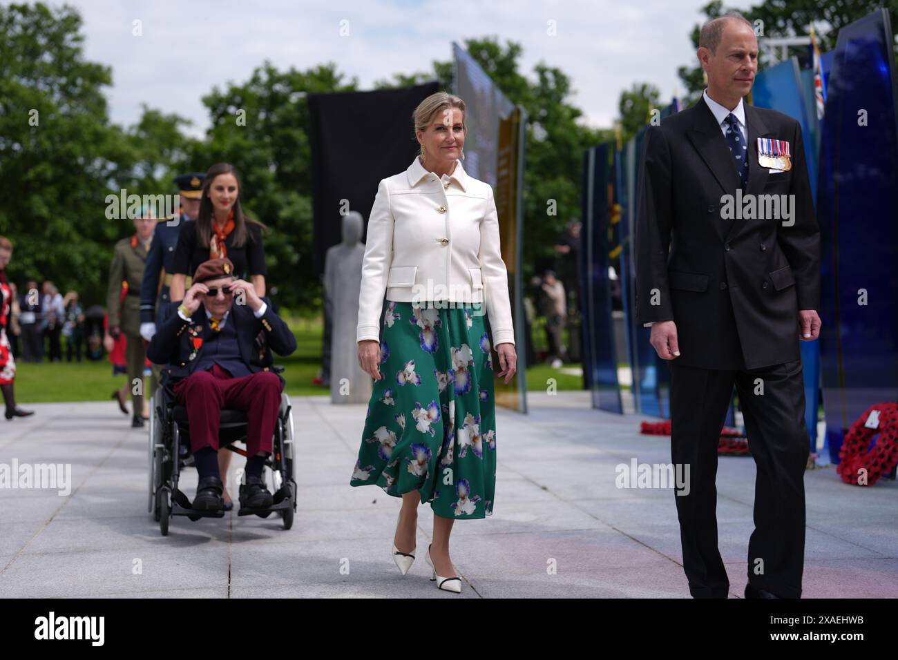 The Duke and Duchess of Edinburgh during the Royal British Legion's ...