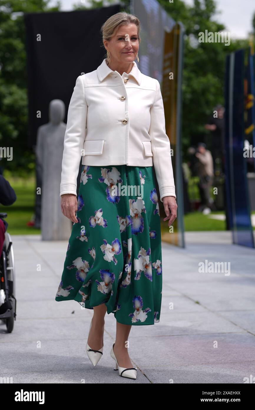 The Duchess of Edinburgh during the Royal British Legion's service of ...