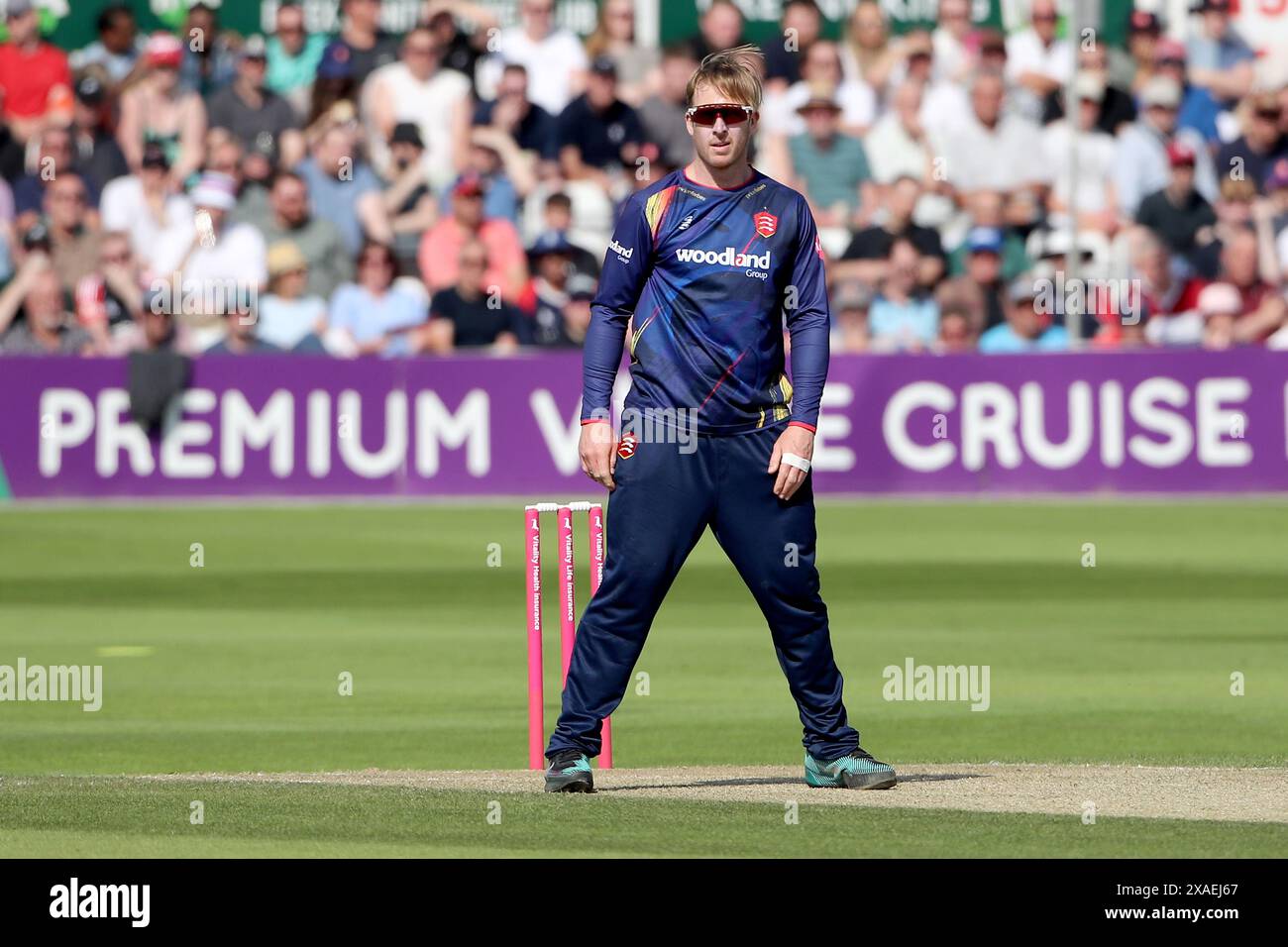 Simon Harmer of Essex during Essex Eagles vs Middlesex, Vitality Blast ...