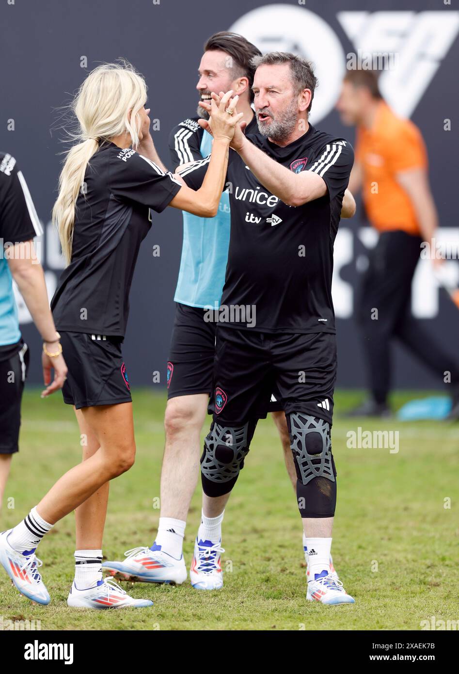 Lee Mack during a training session at Champneys Tring ahead of the ...