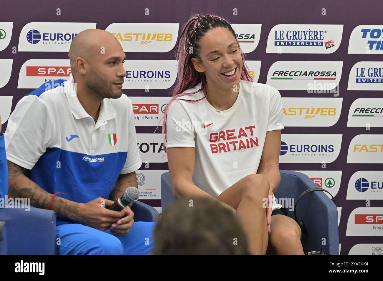 Olympic Stadium, Rome, Italy. 6th June, 2024. 2024 European Athletic ...