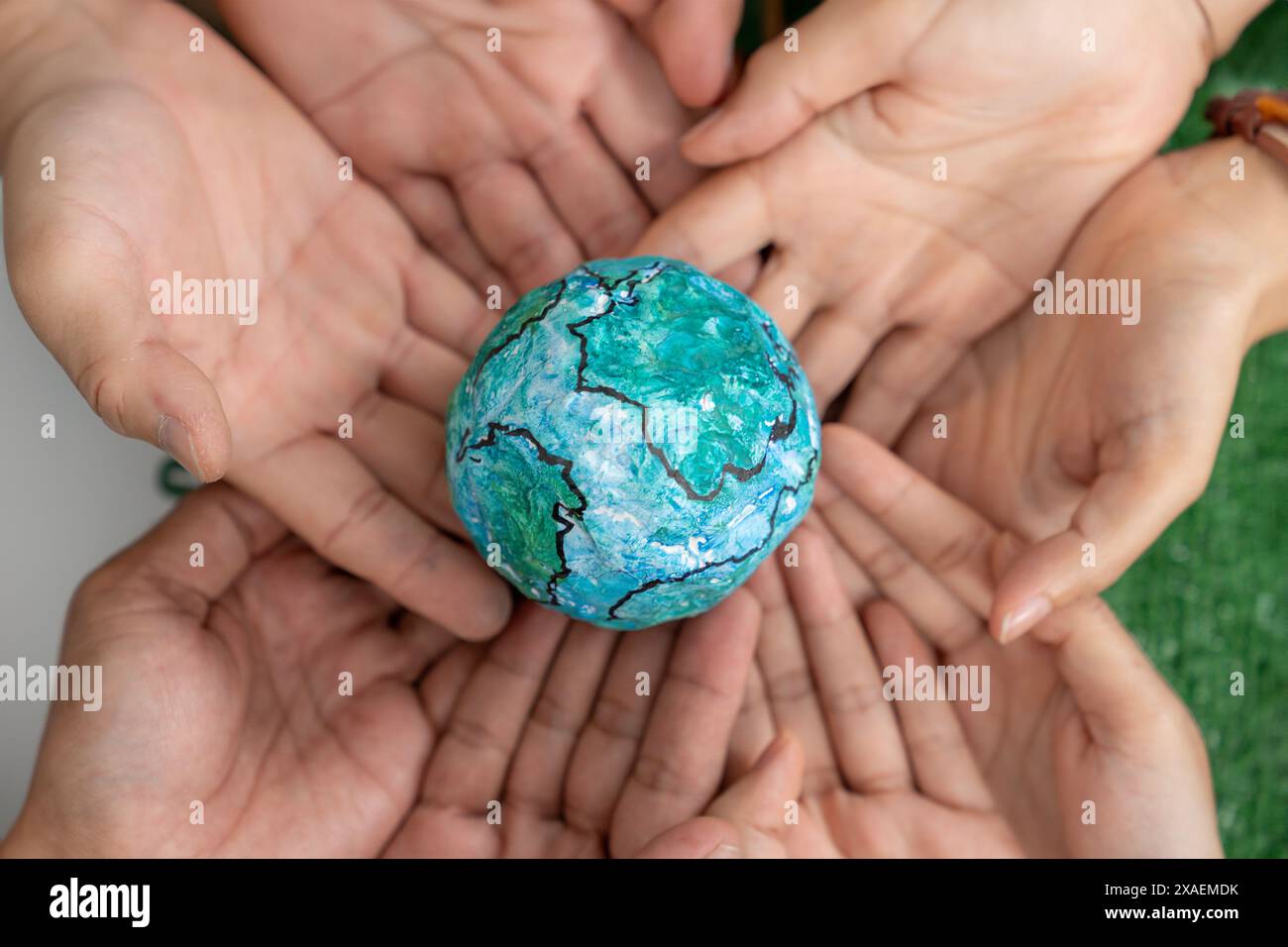 Corporate social responsibility CSR.World Environment Day Stock Photo ...