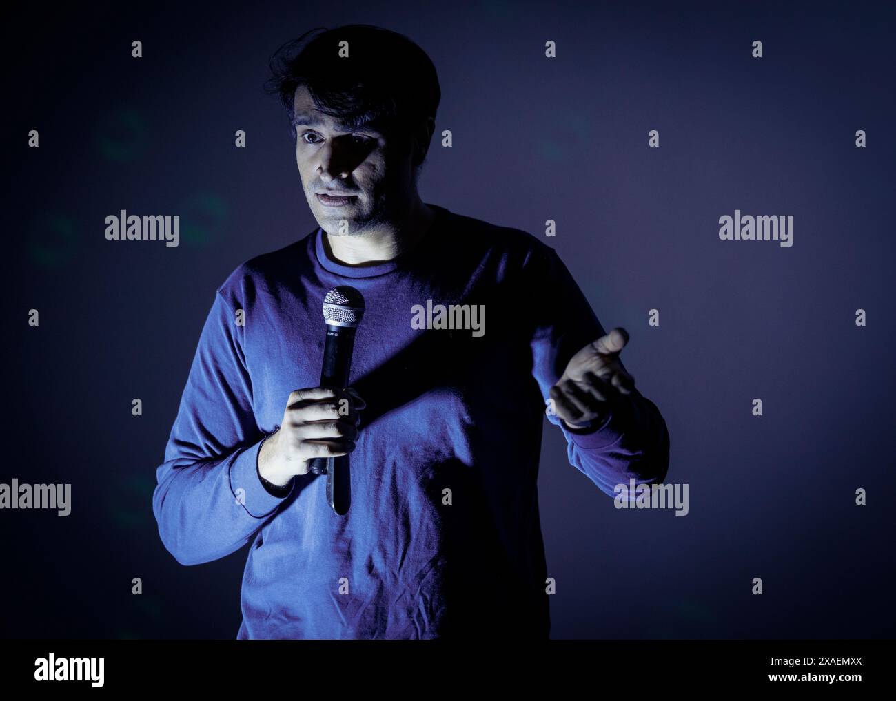Jaz Mattu, Comedian, Human Menagerie Cabaret Show, Southend-on-Sea ...