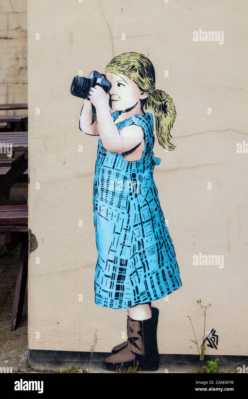 Graffiti, Weston-Super-Mare, Somerset Stock Photo - Alamy