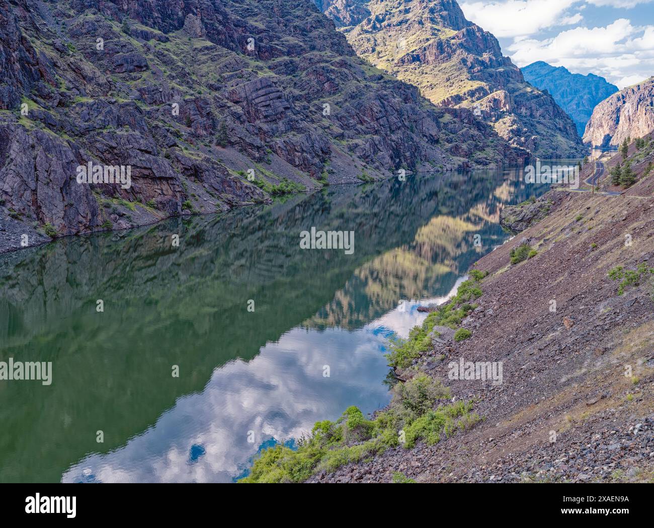 Reflections hells canyon snake hi-res stock photography and images - Alamy