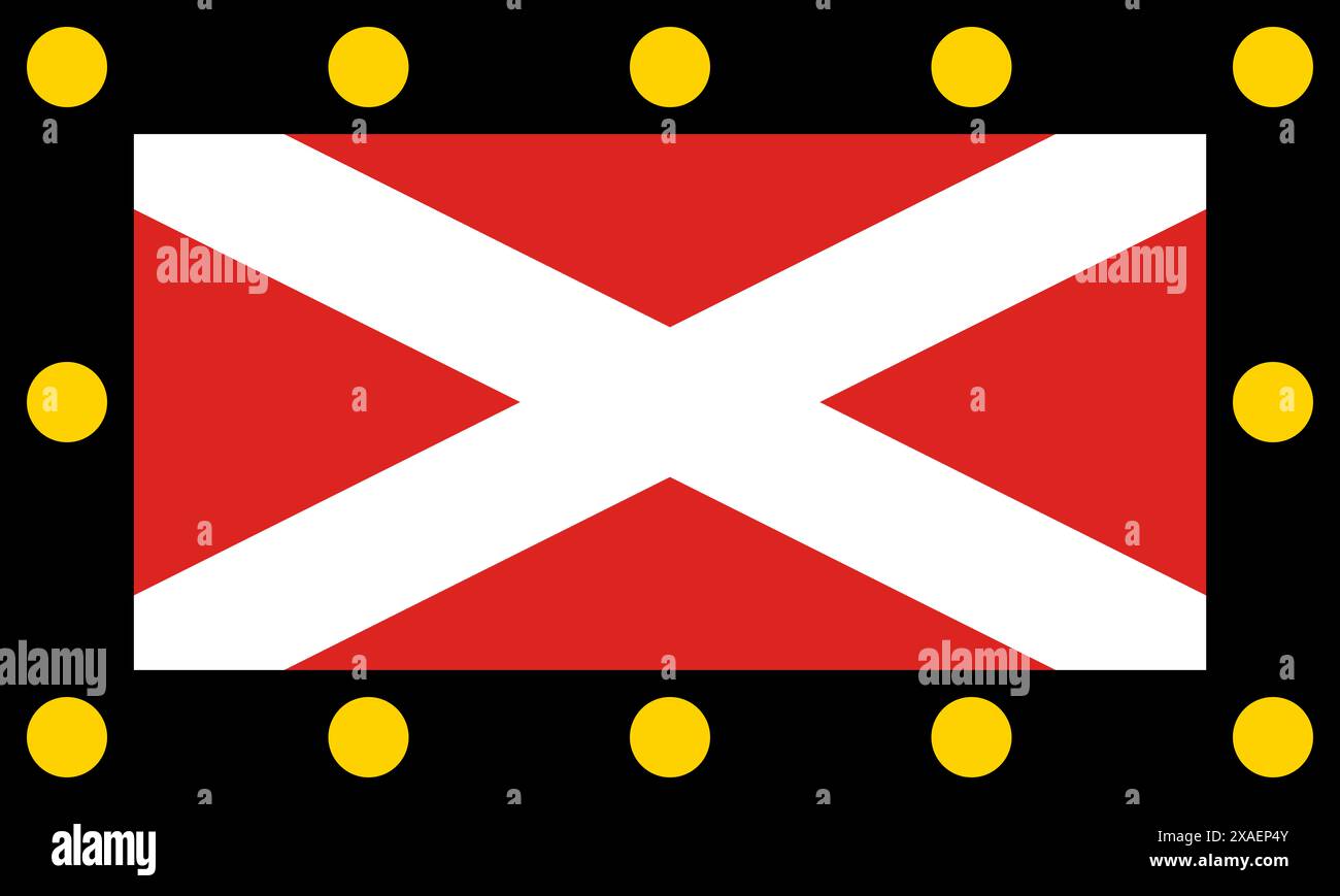 Flag of the village of Hampton Poyle Stock Photo - Alamy