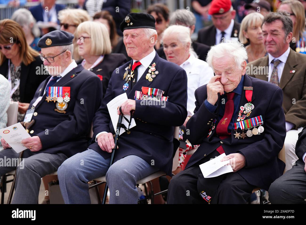 (left to right) Alan Kennett, Eugenius Nead and Albert Keir during the ...