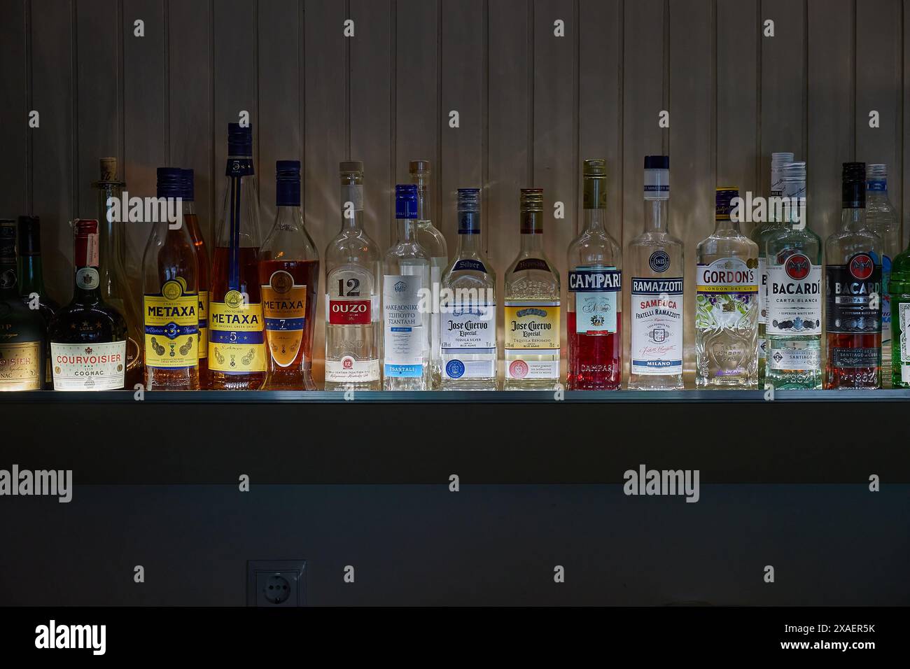 Illuminated drinks selection hi-res stock photography and images - Alamy