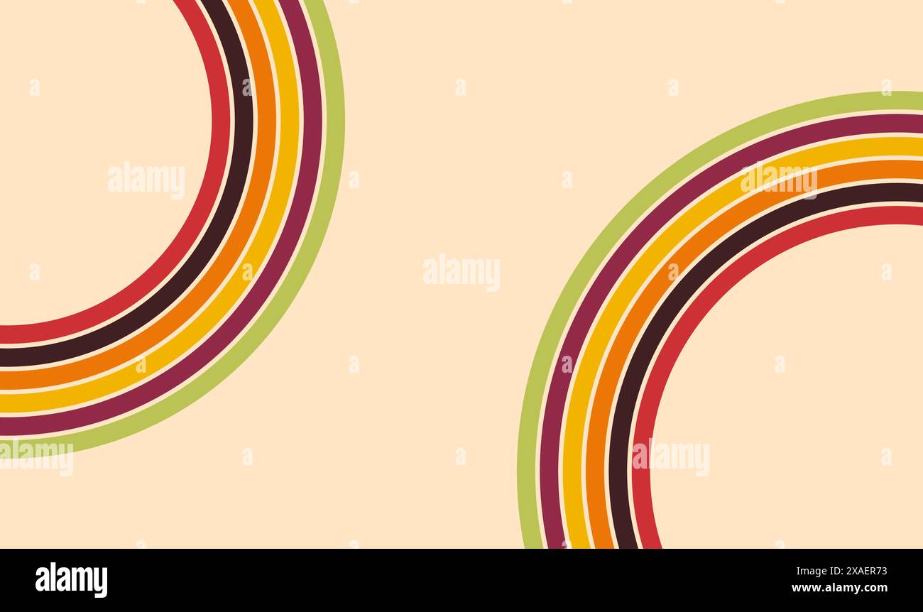 Abstract background of rainbow Wavy Line designs Vector pattern ready ...