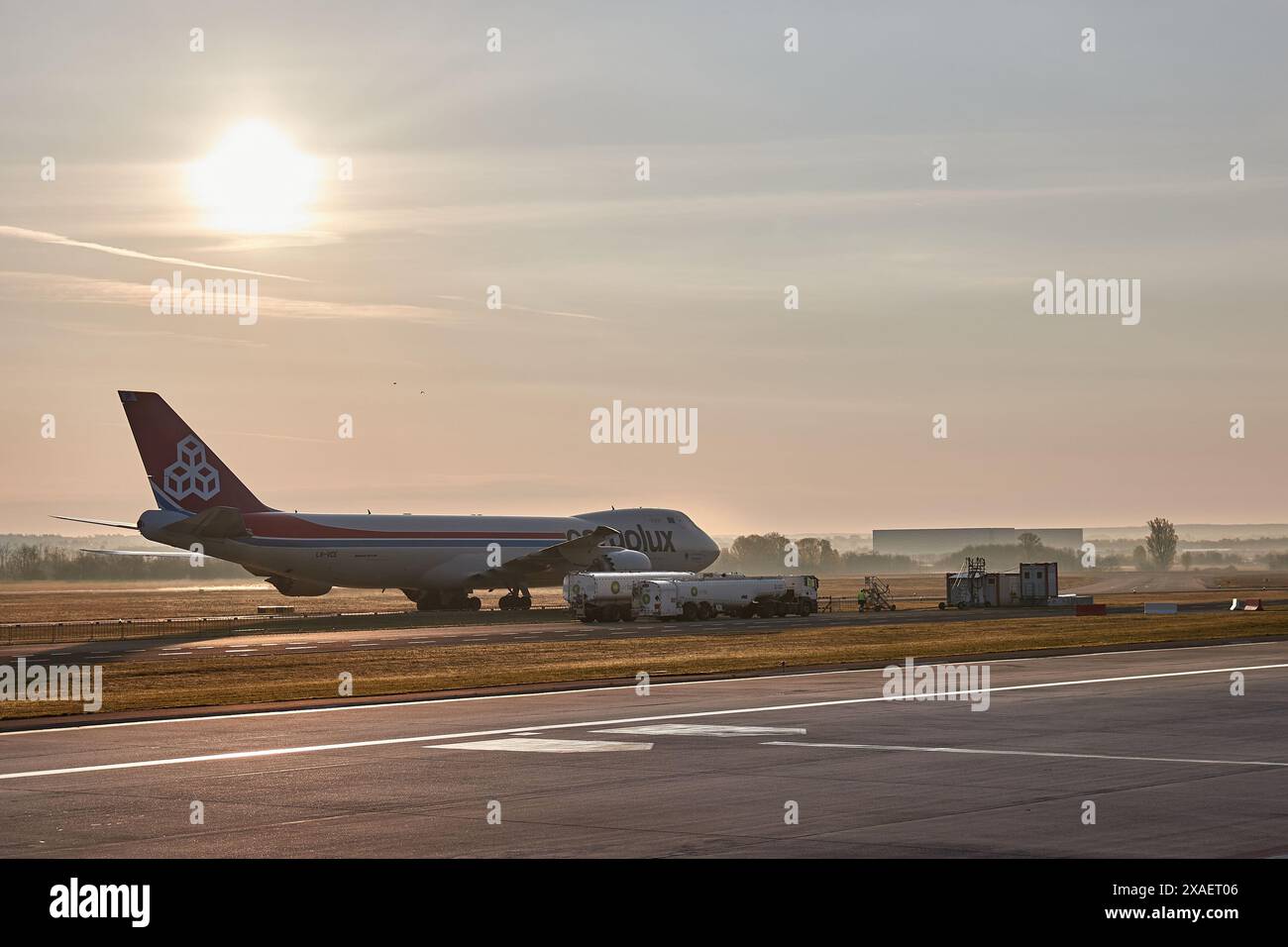 Big cargolux airplane boeing 747 hi-res stock photography and images - Alamy