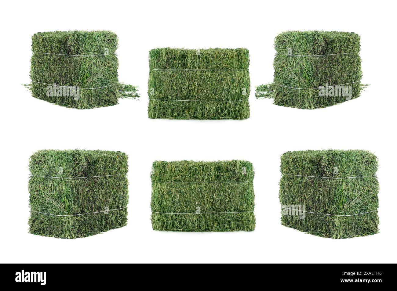 Farm house on green grass Cut Out Stock Images & Pictures - Alamy