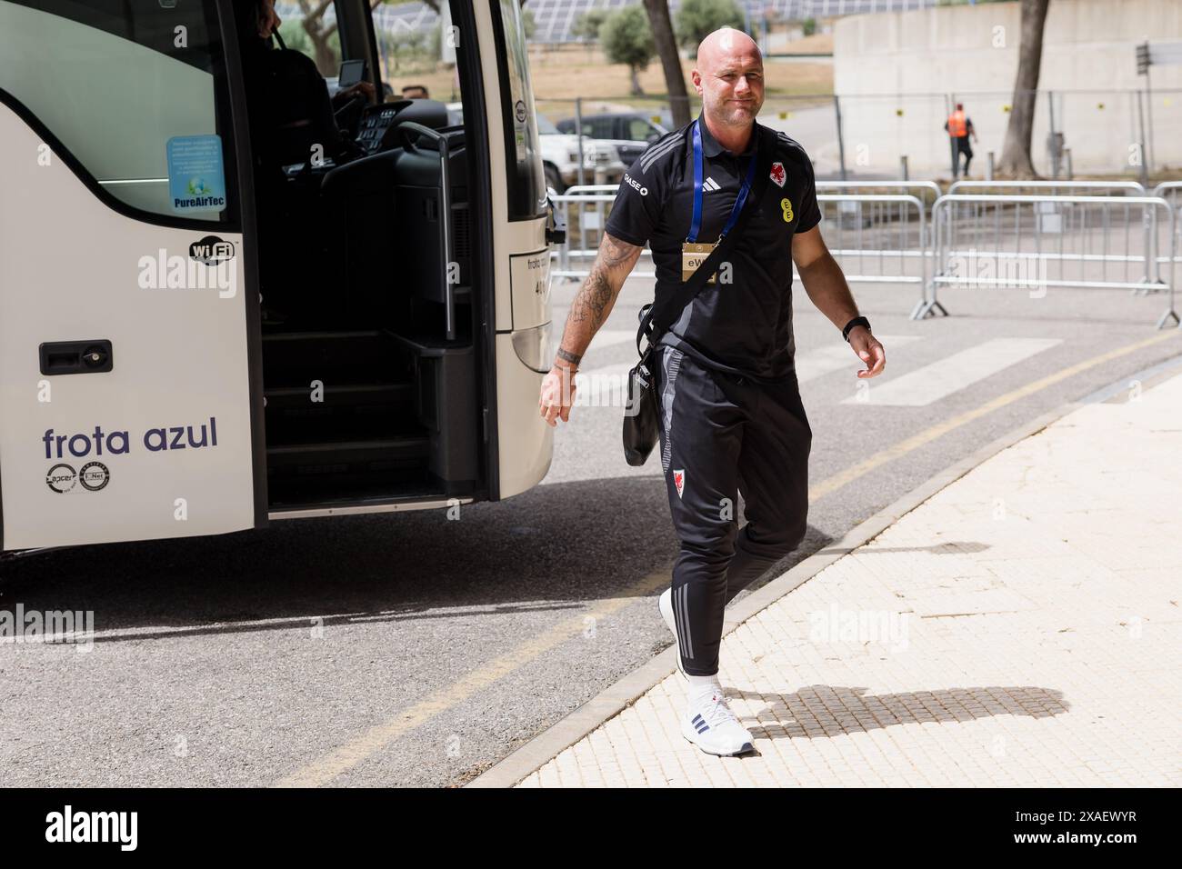 ALGARVE, PORTUGAL - 06 JUNE 2024: Wales’ Head Coach Robert Page during ...