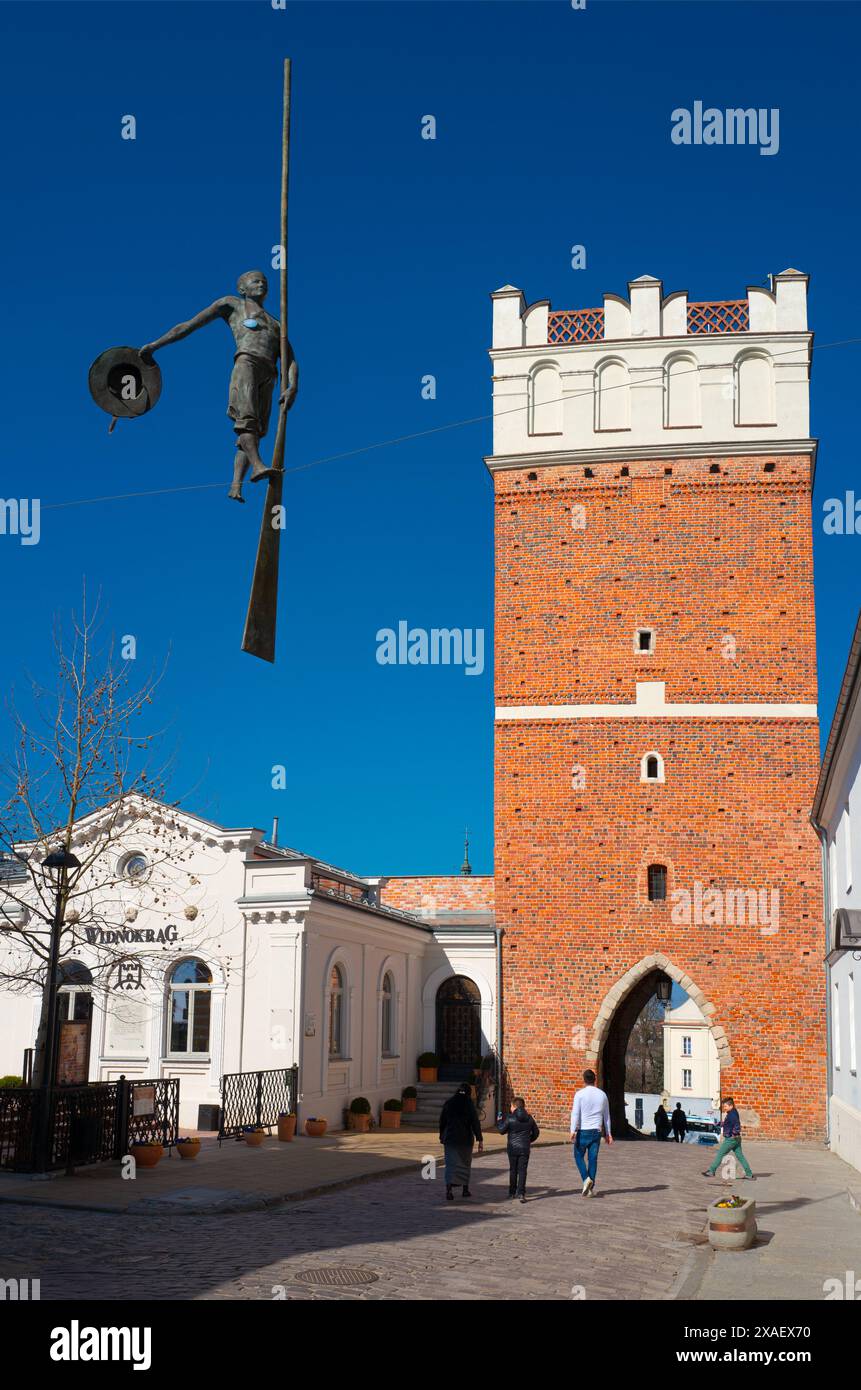 2022-03-24. Opatow gate on old town of Sandomierz. Sandomierz is one of ...