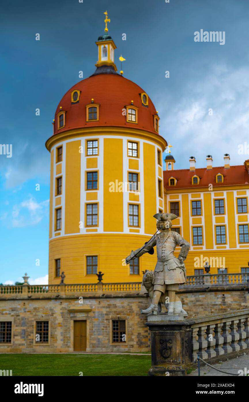 12. 05. 2022. Moritzburg Castle baroque castle. Moritzburg, Saxony ...