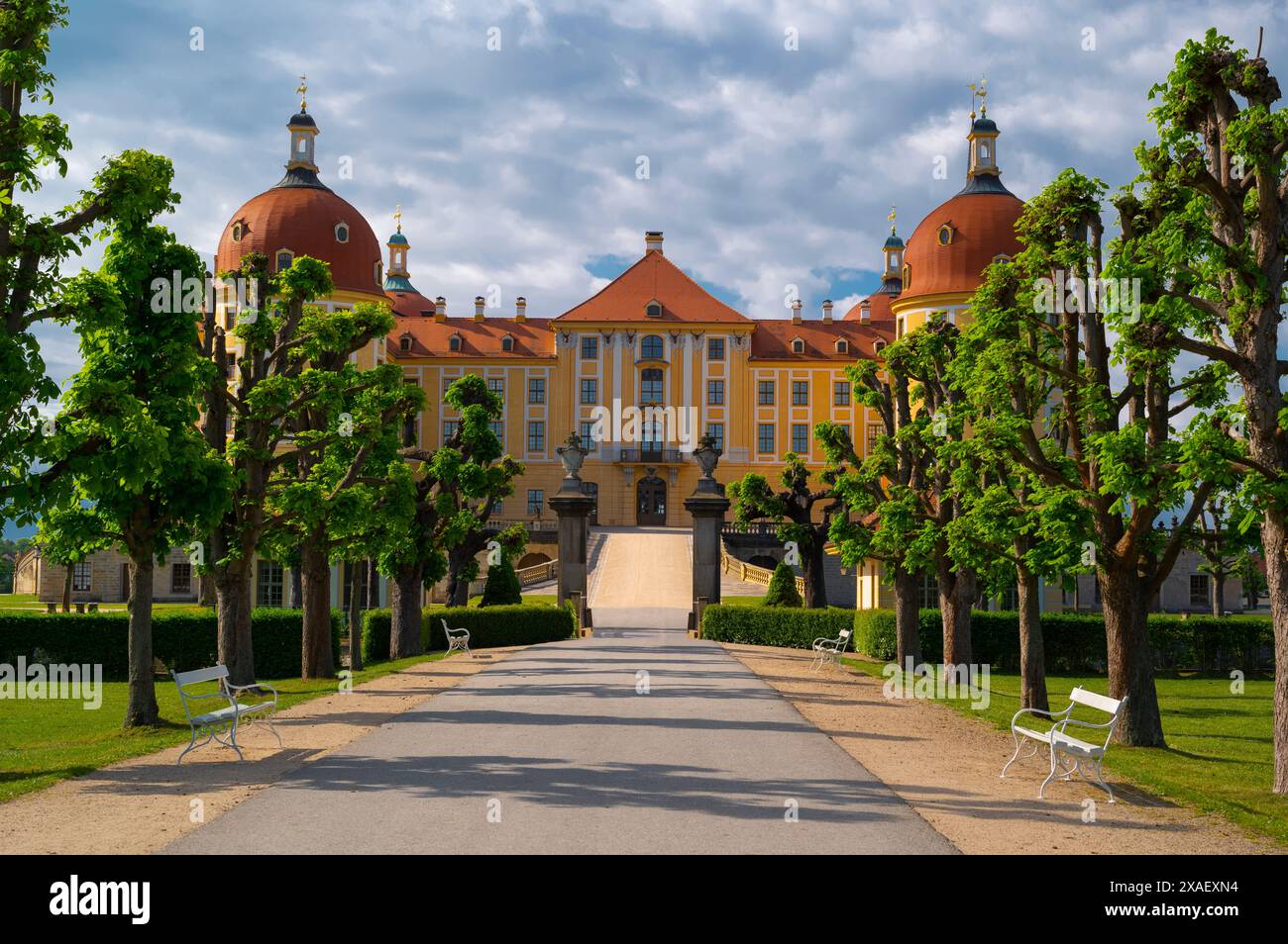 12. 05. 2022. Moritzburg Castle baroque castle. Moritzburg, Saxony ...