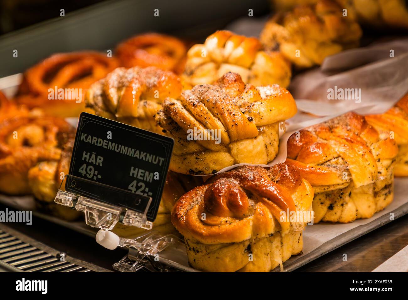 Alongside kanellbullar (cinnamon buns), cardamom knots are a popular ...