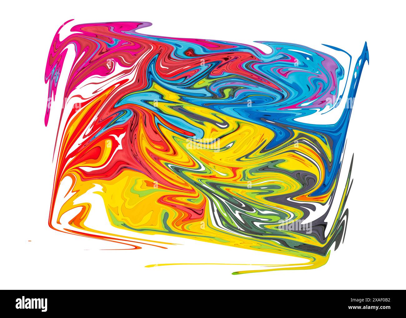 Background random white paint Cut Out Stock Images & Pictures - Alamy